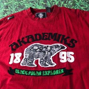 Akademiks | Shirts | Vintage Akademiks Streetwear Bear Tshirt Rare ...